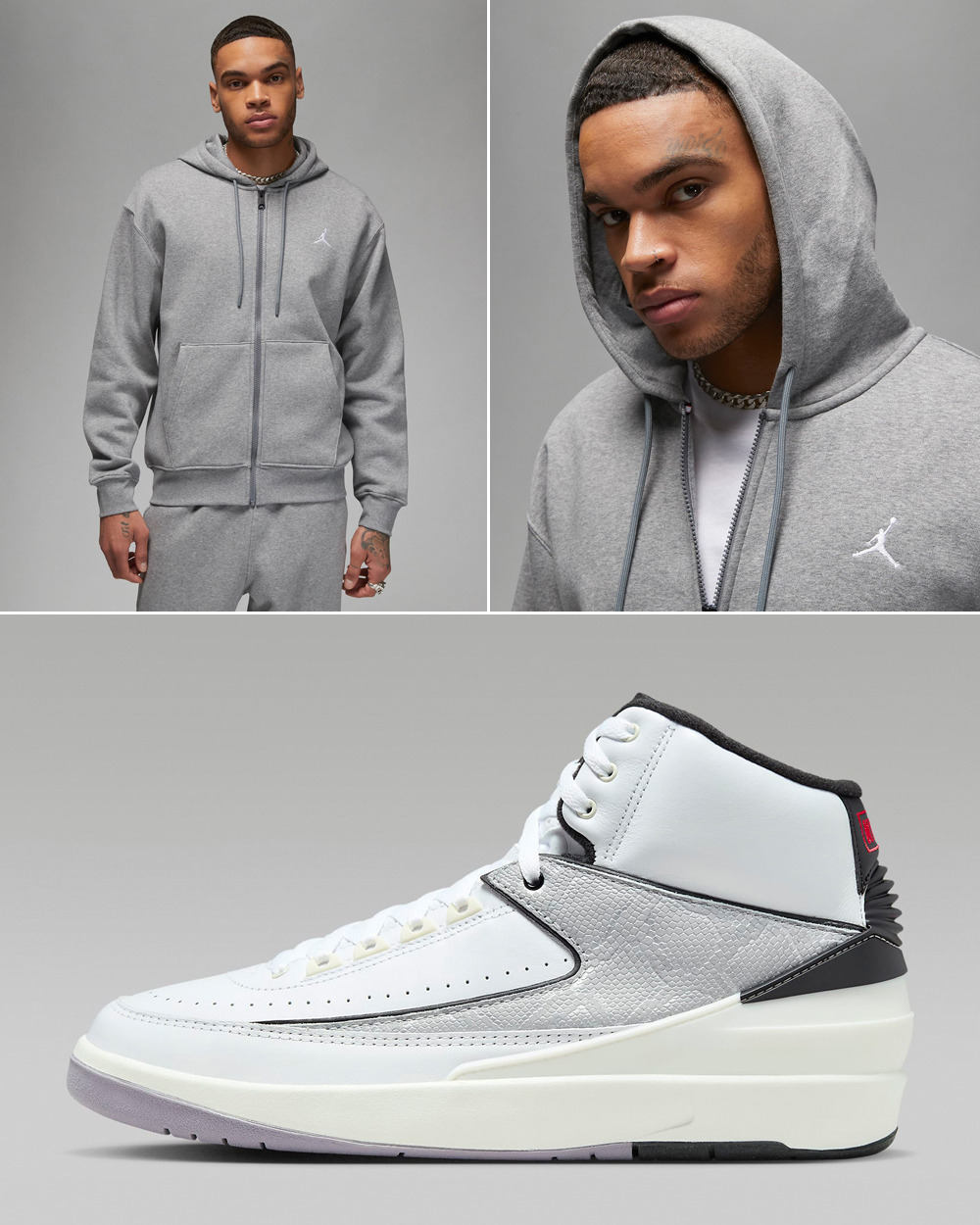 Air Jordan 2 Python Fleece Clothing Hoodie Pants to Match
