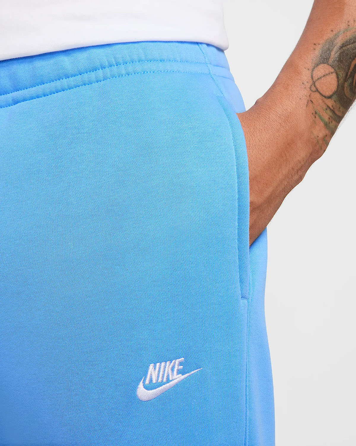 Nike Club Fleece Hoodie and Jogger Pants University Blue