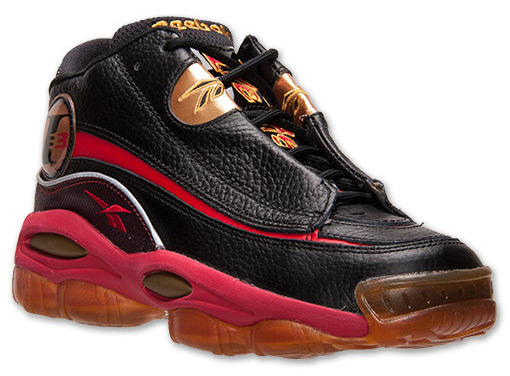 Reebok Answer 1 Black/Red/Gold | SportFits.com
