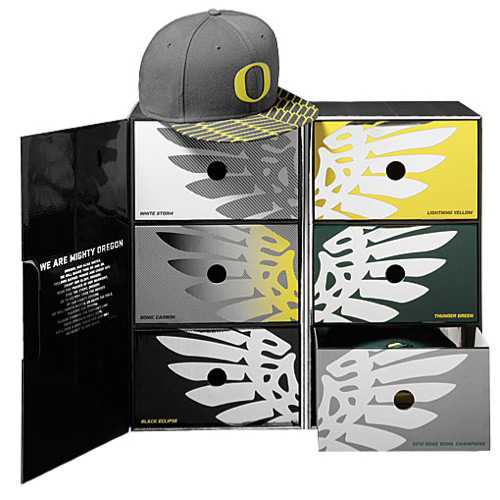 Nike Oregon Ducks Boxed Hat Set | SportFits.com