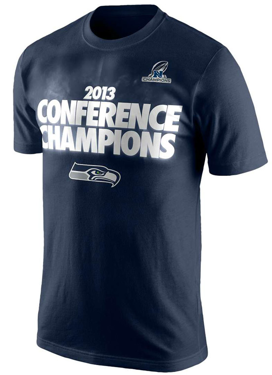Nike NFL 2013 Conference Champs T-Shirts | SportFits.com