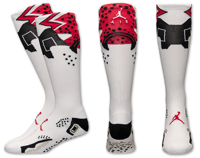 Air Jordan VI Basketball Socks | SportFits.com