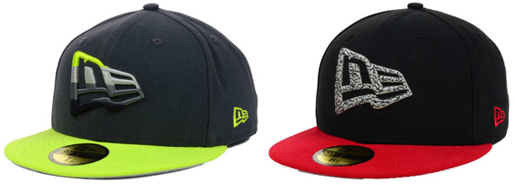 New Era Branded Hook Flag 59FIFTY Sneaker Caps | SportFits.com