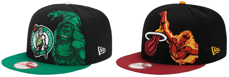 New Era NBA 9FIFTY Marvel Snapback Caps | SportFits.com