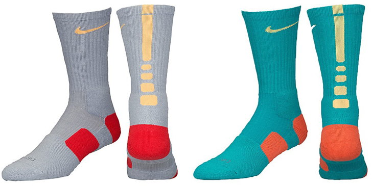 Nike LeBron 11 Everglades Socks | SportFits.com