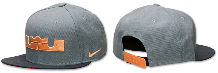 Nike LeBron 11 Lava Magnet Grey Hat | SportFits.com