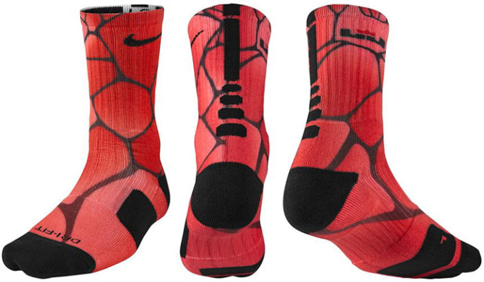 Nike LeBron Socks to Sport with the Nike LEBRON 12 Heart of a Lion ...