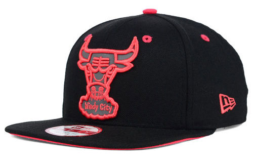 New Era Chicago Bulls Air Jordan 6 Black Infrared Hats | SportFits.com
