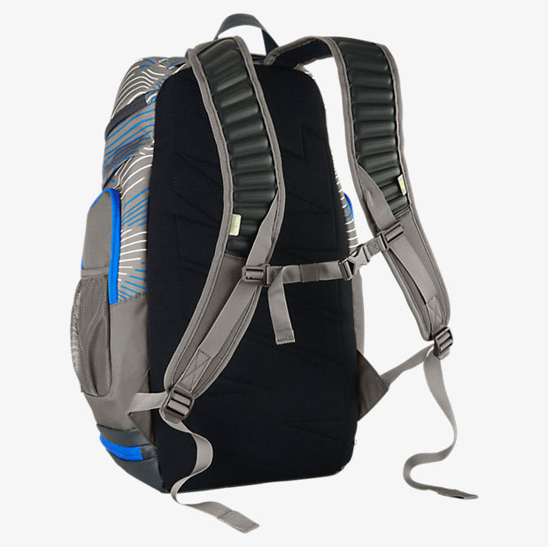 Nike KD Max Air Backpack Metallic Pewter Volt | SportFits.com