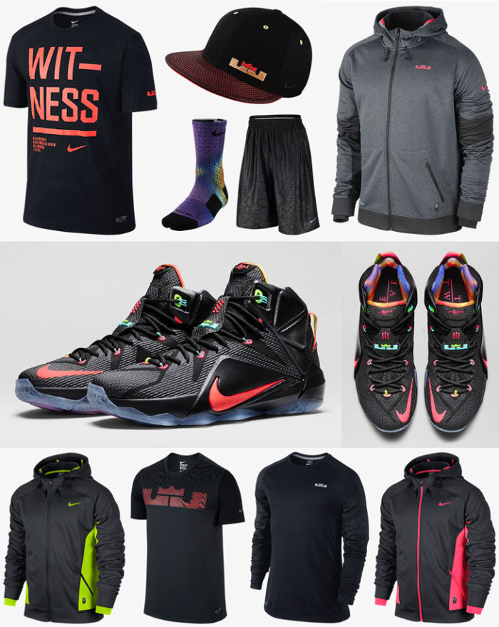 Nike Lebron 12 Data Clothing Shirts and Shorts | SportFits.com