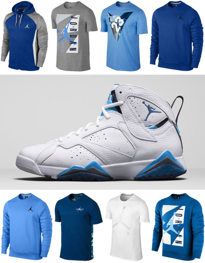 10 Jordan Shirts to Wear with the Air Jordan 7 French Blue | SportFits.com