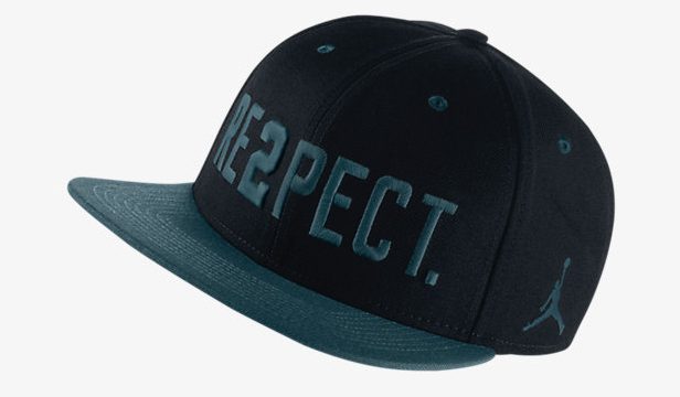 Jordan RE2PECT Jeter Hat Black Pitch Blue | SportFits.com