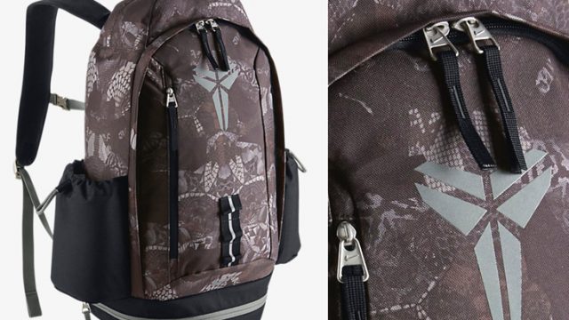 Nike Kobe Mamba Backpack Black Tumbled Grey | SportFits.com