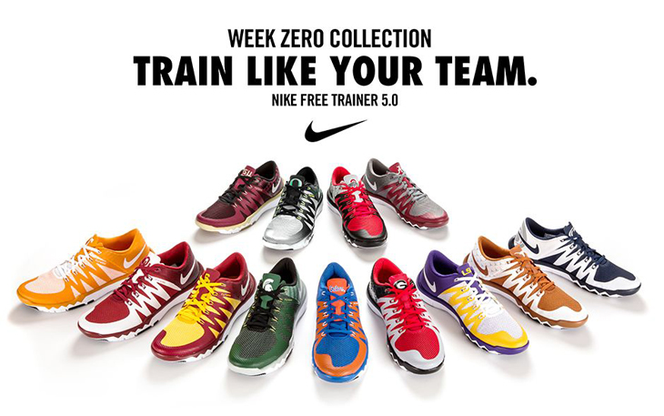 Nike Week Zero Collection Collegiate Shoes | SportFits.com