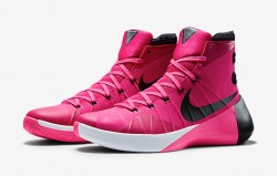 Nike Hyperdunk 2015 Think Pink Kay Yow | SportFits.com