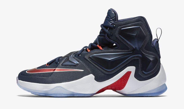 Nike LeBron 13 Midnight Navy Team Clothing | SportFits.com