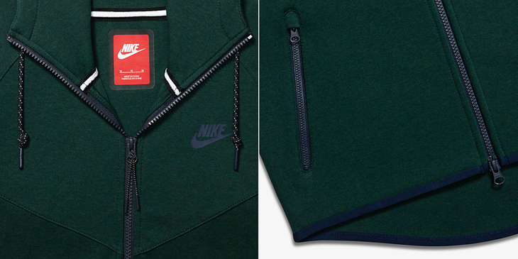 Nike Tech Fleece Gorge Green Clothing | SportFits.com