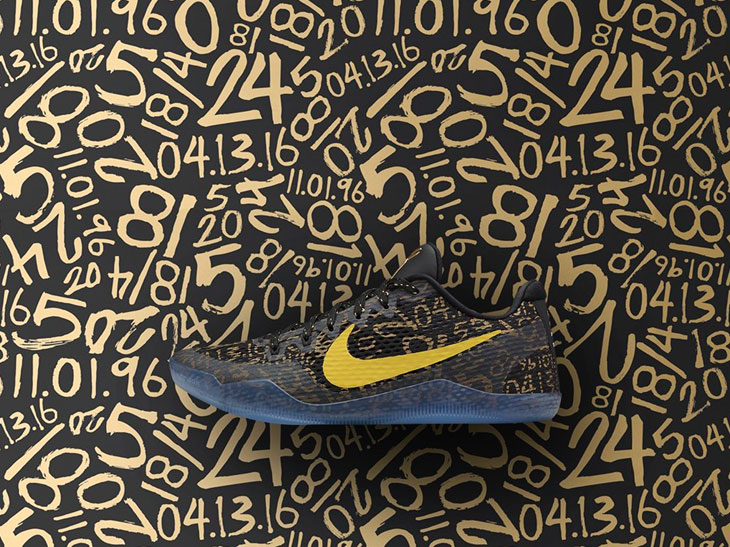 Nike Kobe 11 Mamba Day Stats on Nike iD | SportFits.com