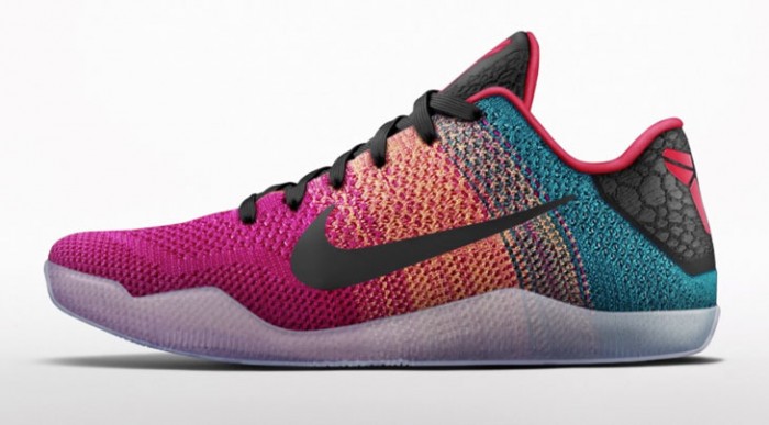 New Nike Kobe 11 iD Options Satellite Sunset Fade and City Prints ...