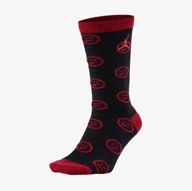 Air Jordan 12 Flu Game Socks | SportFits.com