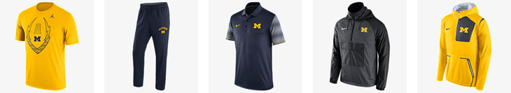 Nike and Jordan Michigan Wolverines Clothing | SportFits.com