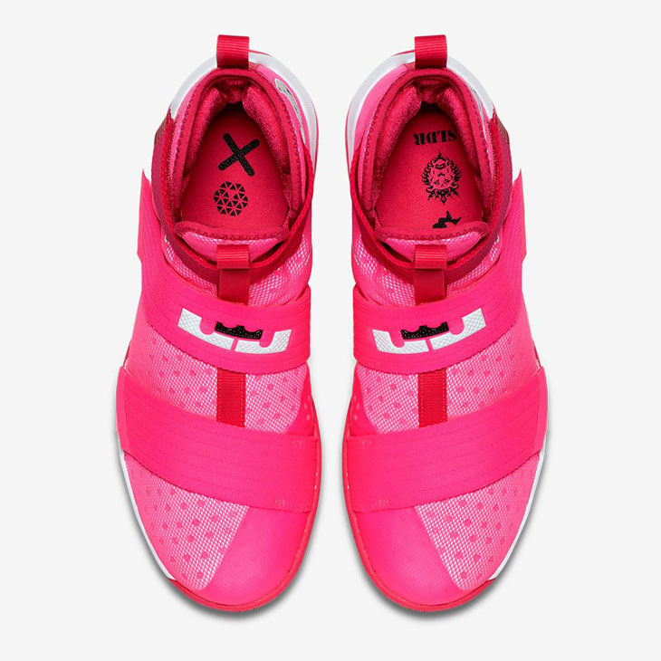 Nike LeBron Solider 10 Pink Kay Yow | SportFits.com