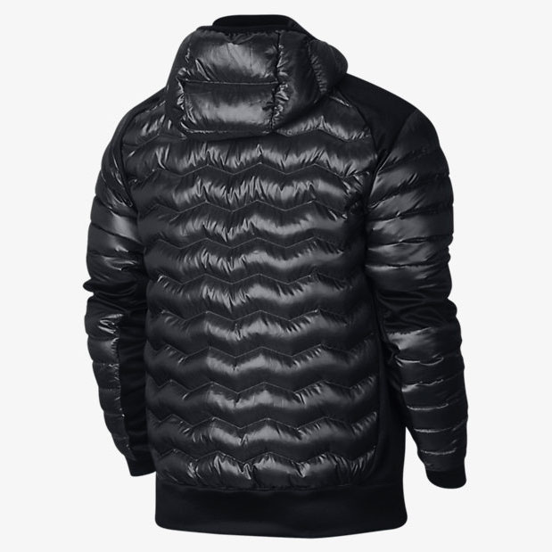 Jordan Hybrid Down Jacket Anthracite Black | SportFits.com