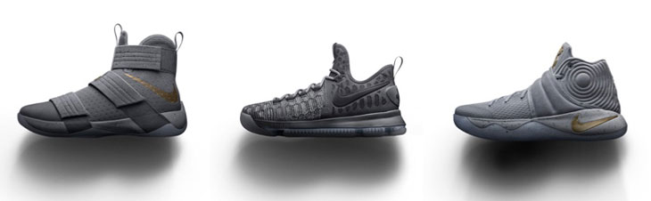 Nike Basketball Battle Grey Shoes | SportFits.com