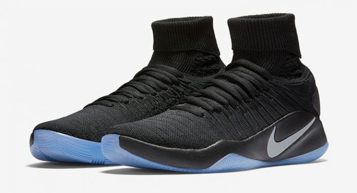 Nike Hyperdunk 2016 Flyknit Black Platinum | SportFits.com