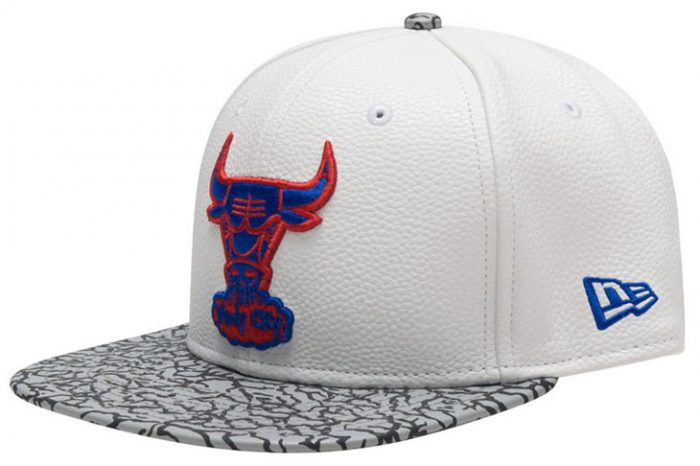 Air Jordan 3 True Blue Bulls Snapback Hat | SportFits.com