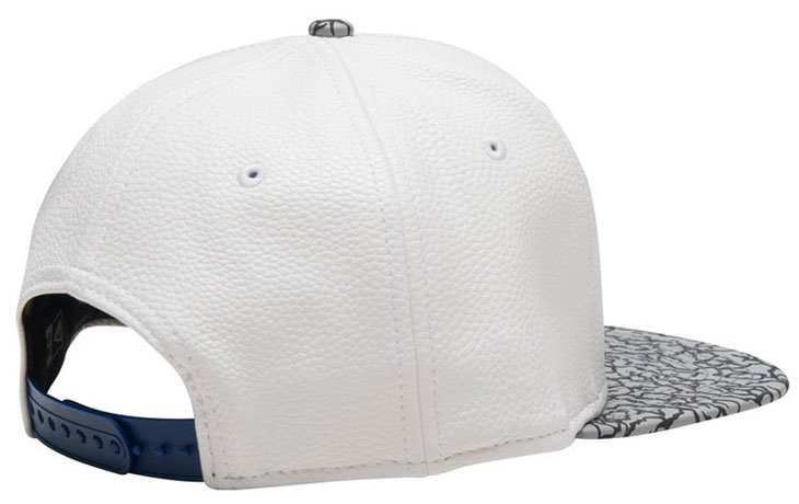 Air Jordan 3 True Blue Bulls Snapback Hat | SportFits.com