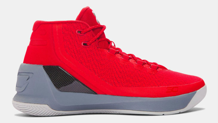 Under Armour Curry 3 TCC Davidson Red | SportFits.com