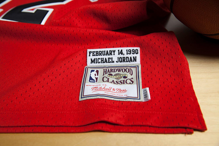 Chicago Bulls Michael Jordan 12 Jersey by Mitchell and Ness | SportFits.com