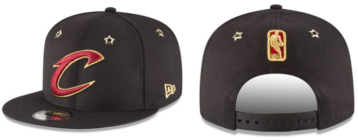 New Era NBA All Star Gold Star Snapback Caps | SportFits.com
