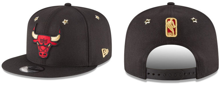 New Era NBA All Star Gold Star Snapback Caps | SportFits.com