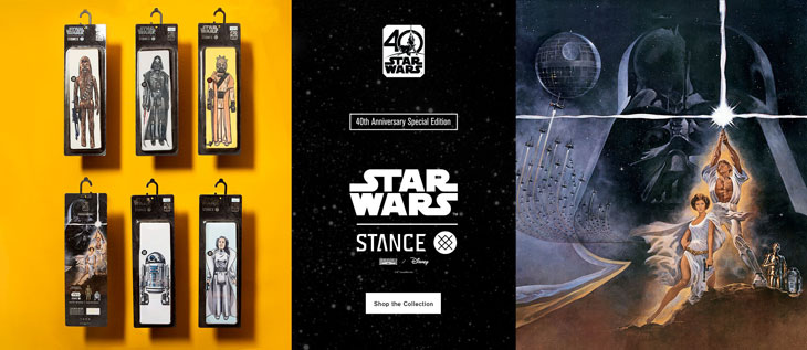 Stance Star Wars 40th Anniversary Socks | SportFits.com
