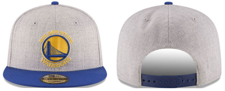 New Era Golden State Warriors 2017 NBA Champions Heather 2Tone Patch ...