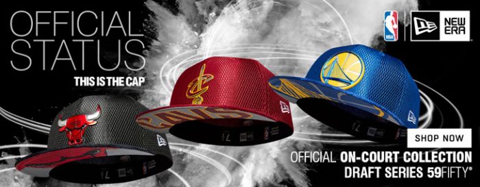 New Era NBA On Court 2017 Draft Caps | SportFits.com