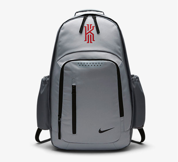Nike Kyrie Backpack Grey and Red | SportFits.com