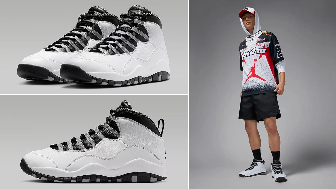 Air Jordan 10 Steel 2025 Outfits to Match Sneakers