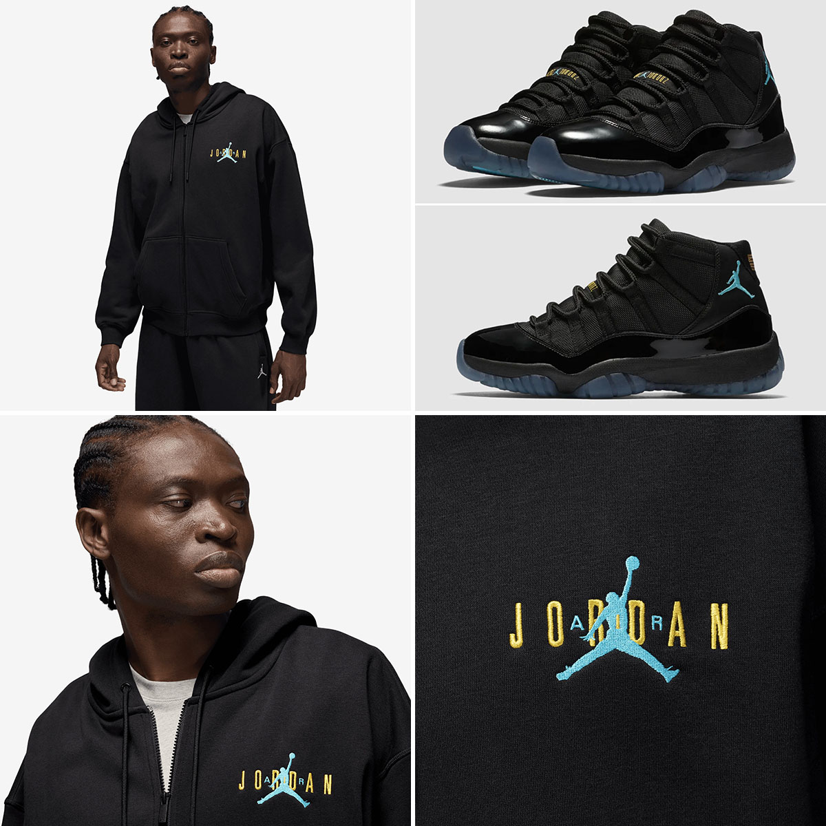 Air Jordan 11 Gamma Blue 2025 x Jordan Flight Balaclava Hood
