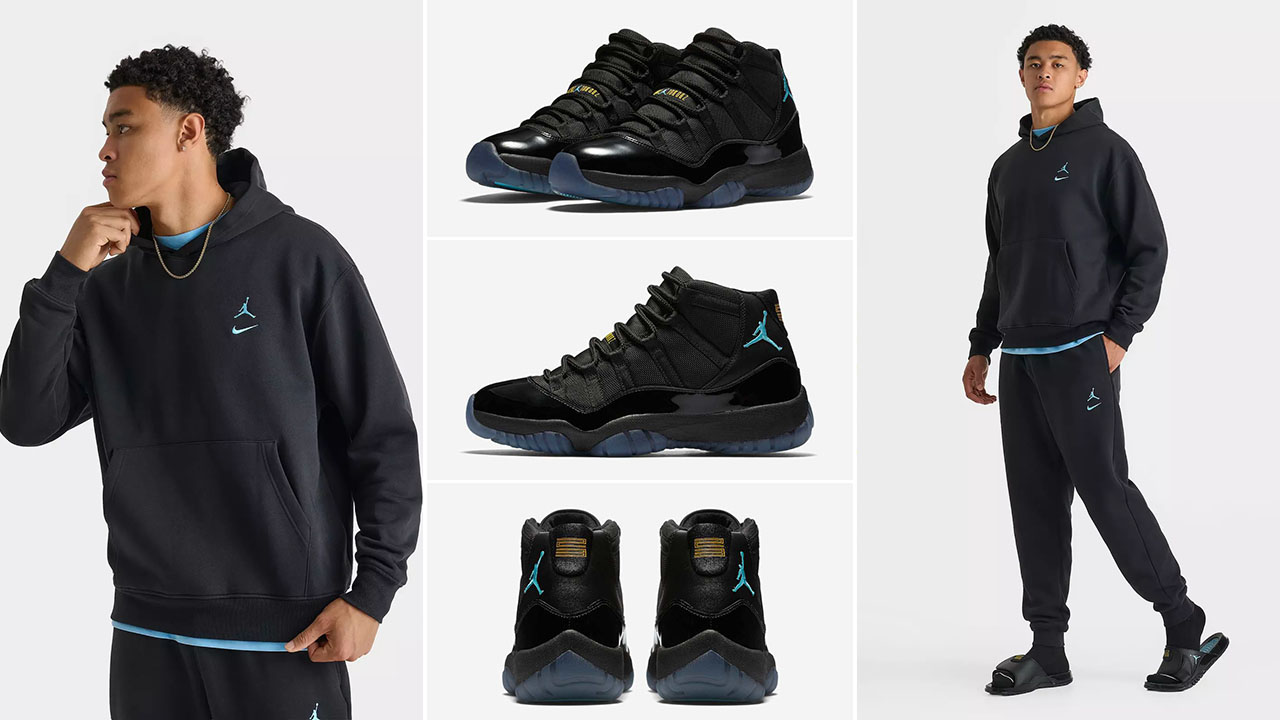 Air Jordan 11 Retro "Gamma" Clothing Collection | SportFits.com