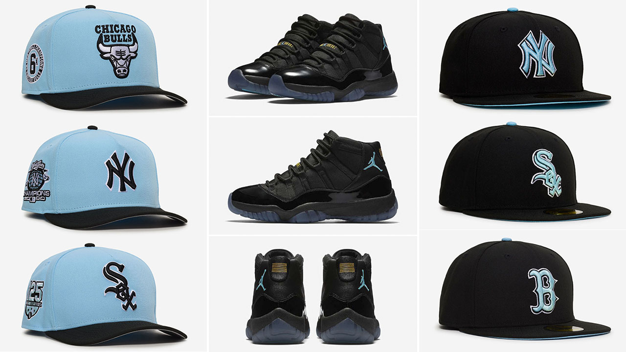 Air Jordan 11 Gamma 2025 New Era Snapback and Fitted Hats