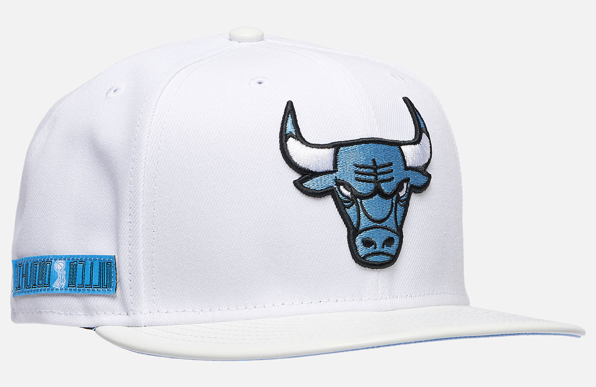 Air Jordan 11 Legend Blue Hat New Era Bulls Snapback Cap