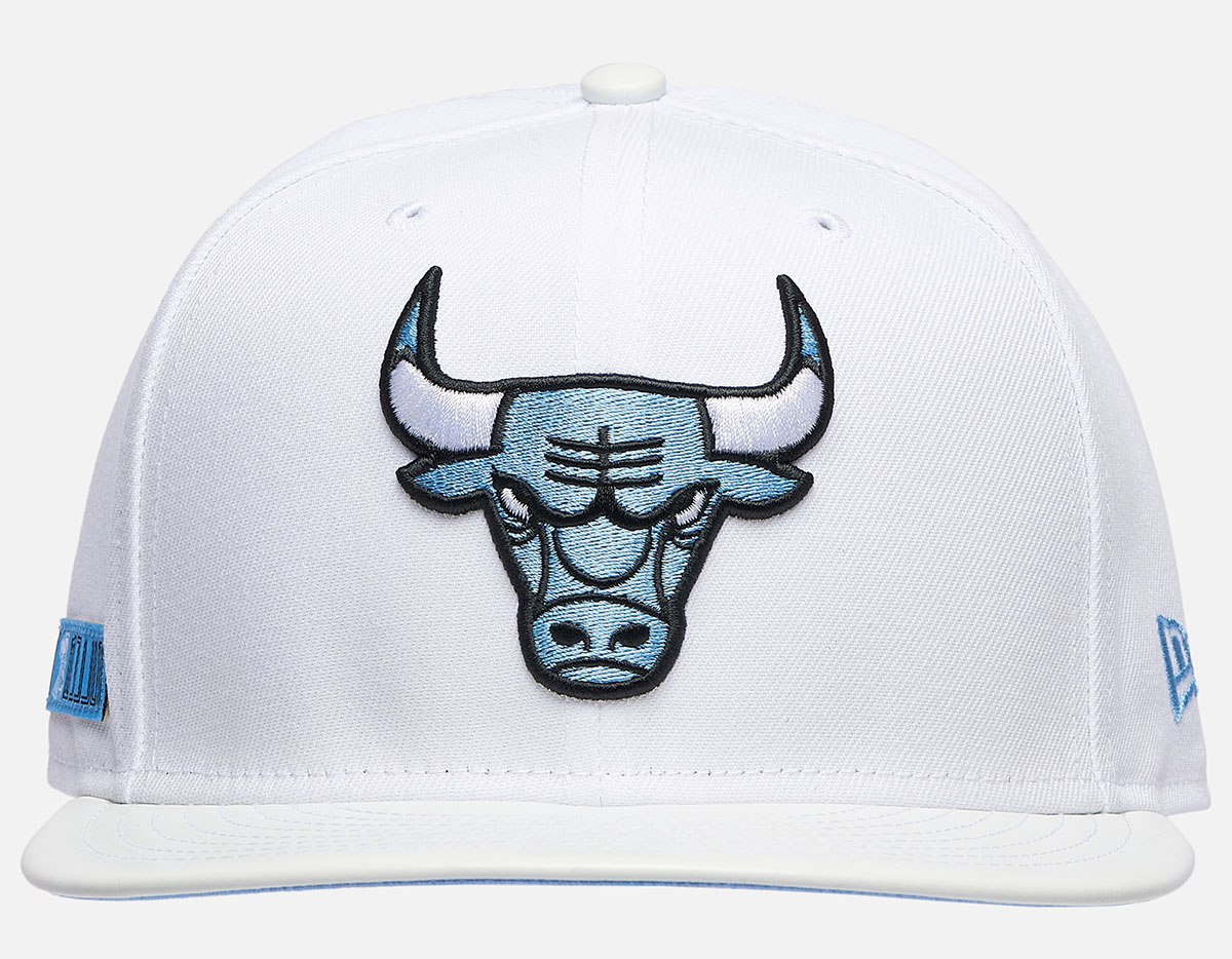 Air Jordan 11 Legend Blue Hat New Era Bulls Snapback Cap