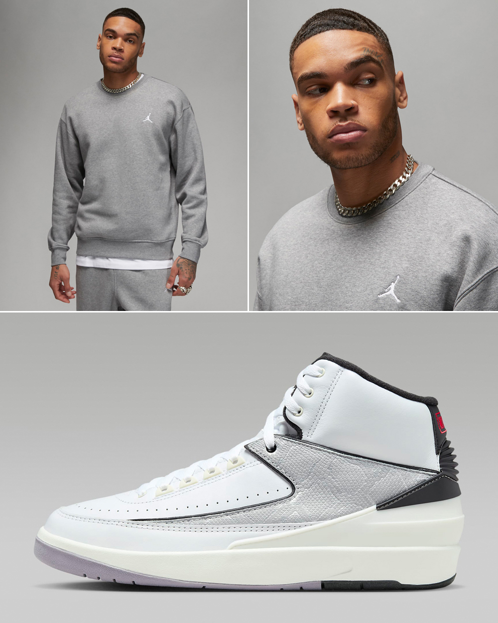 Air Jordan 2 Python Fleece Clothing Hoodie Pants to Match
