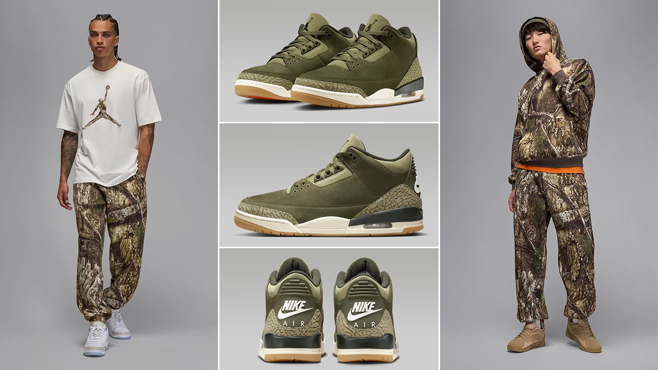 Air Jordan 4 Cave Stone Sneakers Clothing Outfits to Match