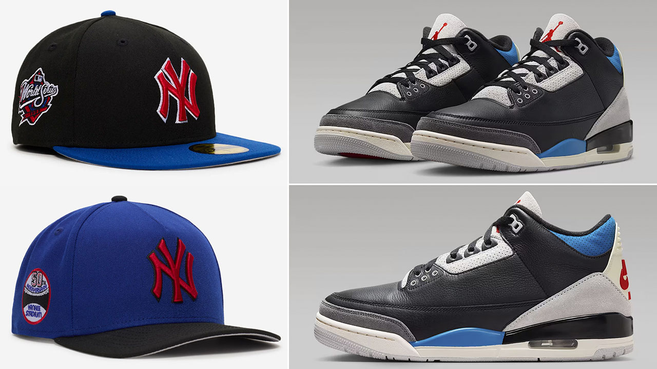 Air Jordan 3 Rare Air New Era Snapback and Fitted Hats