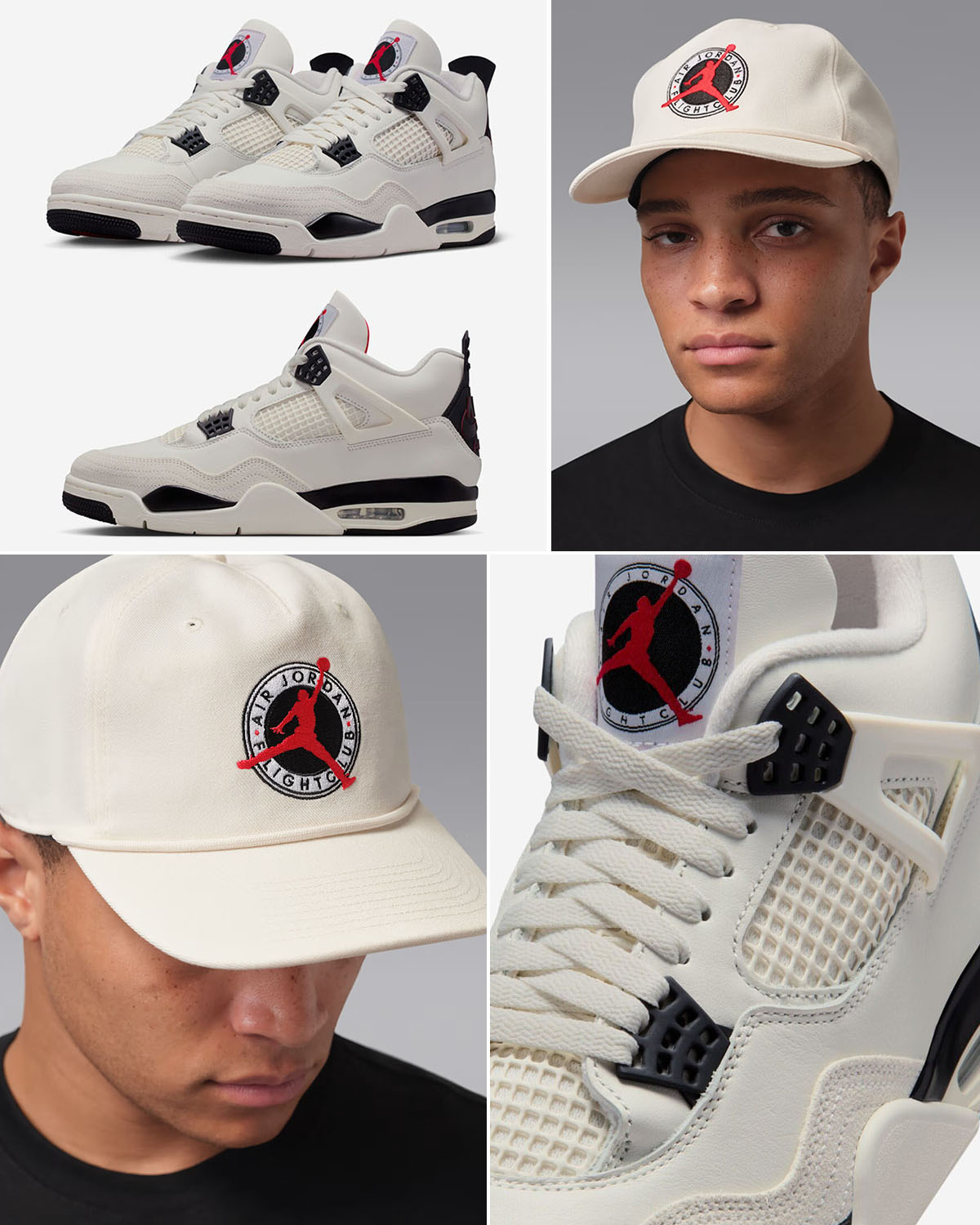 Air Jordan 4 Flight Club Hat