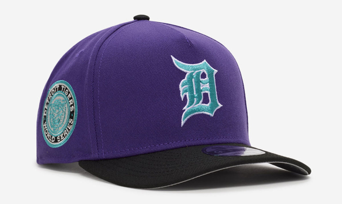 Air Jordan 5 Grape 2025 New Era A Frame Snapback Hats